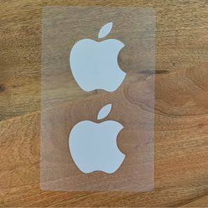 Apple | Computers, Laptops & Parts | Nwt Authentic Apple Stickers White ...